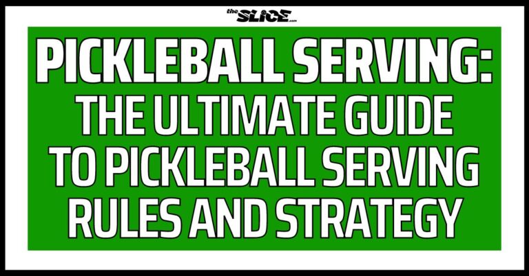Pickleball Serving Rules: How To Master Your Pickleball Serve - The ...